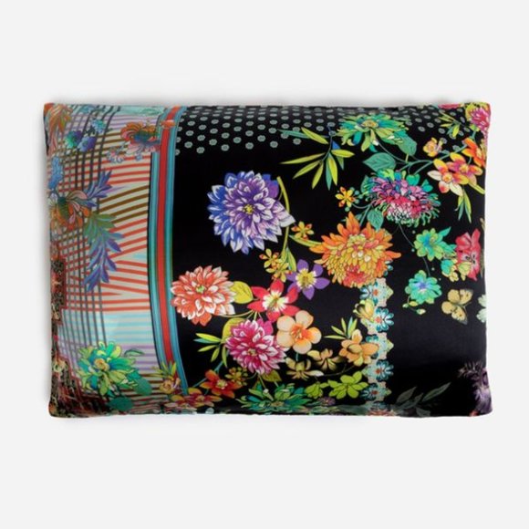 Johnny Was | Bedding | Johnny Was Black Holly Butterfly Silk Zipper ...